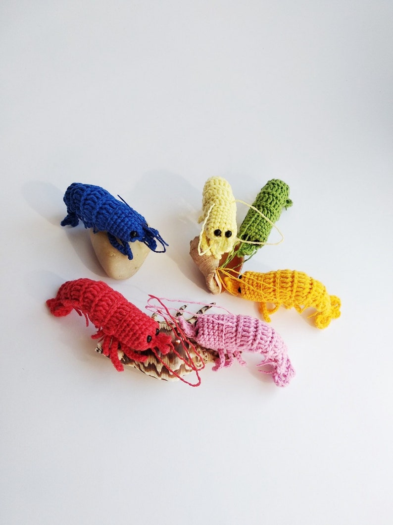 Shrimp Stuffed Toy Sea Animals Lovers Gift Personalized - Etsy
