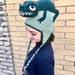 Crocheted Lizard Hat: Handmade Wool Blend Reptile Beanie - Etsy