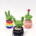 Cactus With Middle Finger, Stuffed Plant in the Pot - Etsy