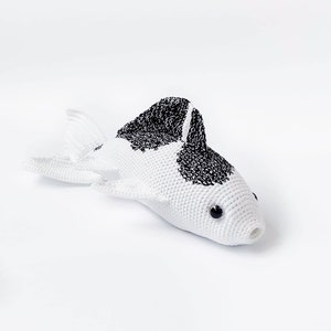 Koi Fish Grey, Stuffed Sea Animal, Sea Creature Lovers Gift - Etsy