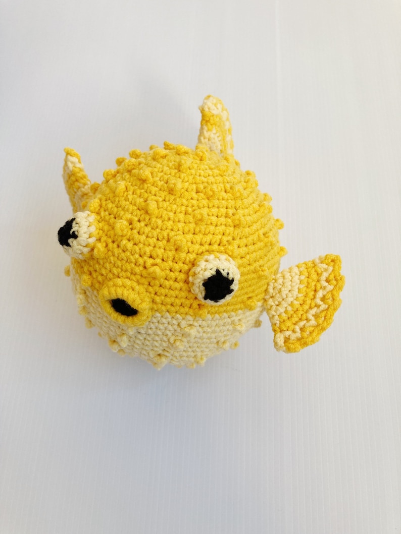 Puffer Fish Toy, Stuffed Sea Animal, Sea Creature Lovers Gift - Etsy