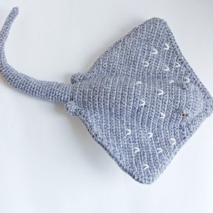 Stingray Plush Toy Sea Animals Lovers Gift Big Stuffed Sea - Etsy