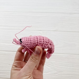 Shrimp Stuffed Toy, Sea Animals Lovers Gift, Personalized Colored ...