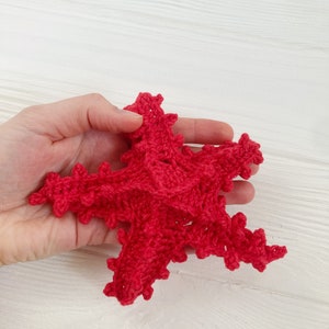 Red Star Fish, Stuffed Sea Animal, Sea Creature Lovers Gift - Etsy