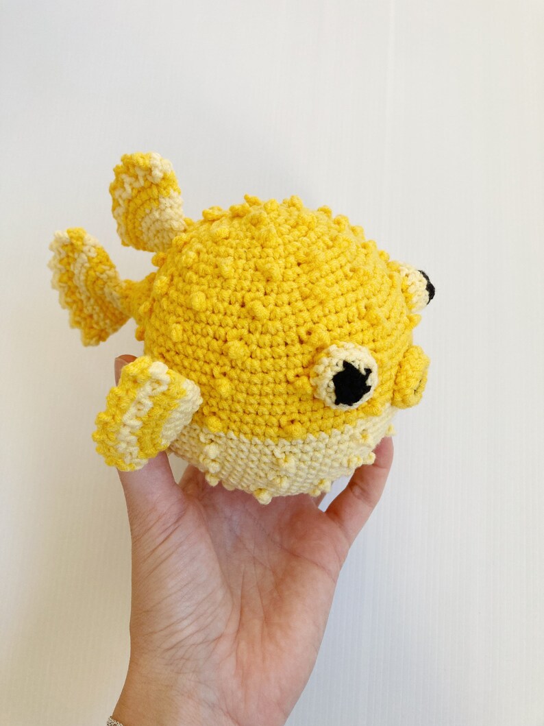 Puffer Fish Toy, Stuffed Sea Animal, Sea Creature Lovers Gift - Etsy