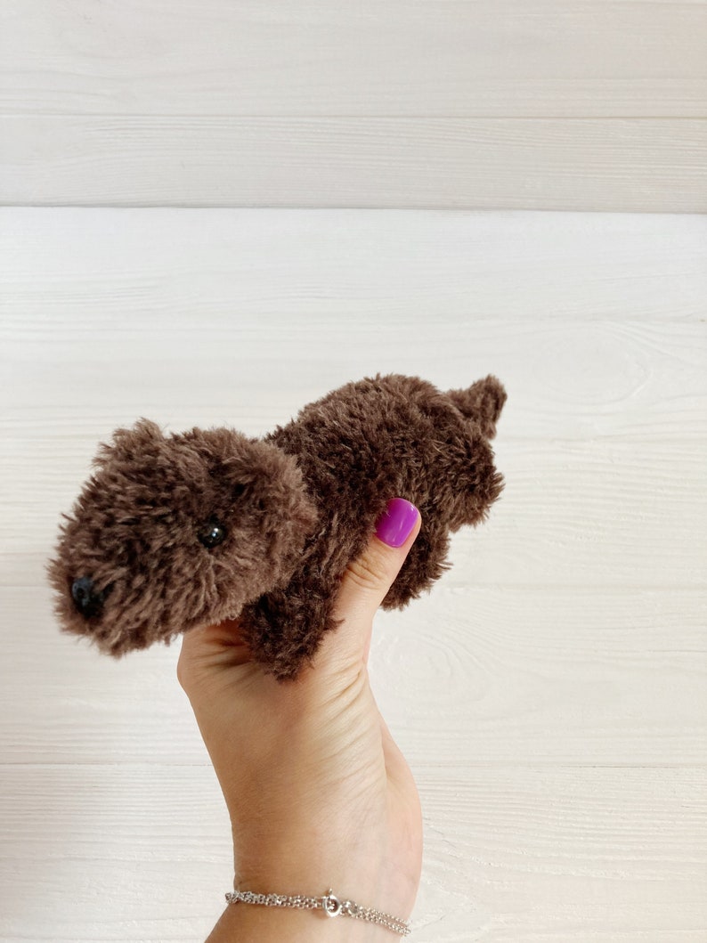 Plush Brown Ferret, Soft Animal Toy, Animal Lovers Gift - Etsy
