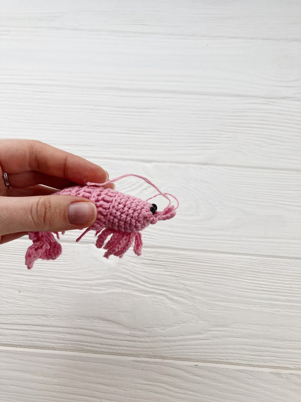 Blue Shrimp Stuffed Toy Sea Animals Lovers Gift - Etsy