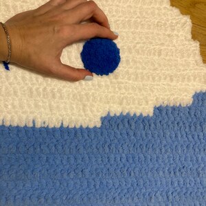 Fish Rug, Crocheted Animal Rug, Handmade Blue Fish, Bathroom Carpet ...