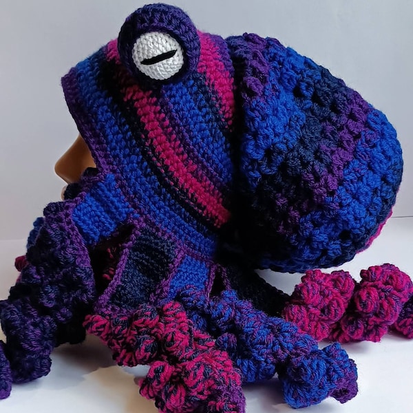 Octopus Hat - Etsy