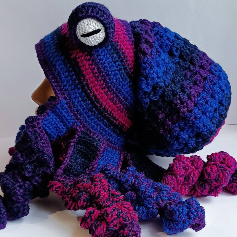 Octopus Hat - Etsy