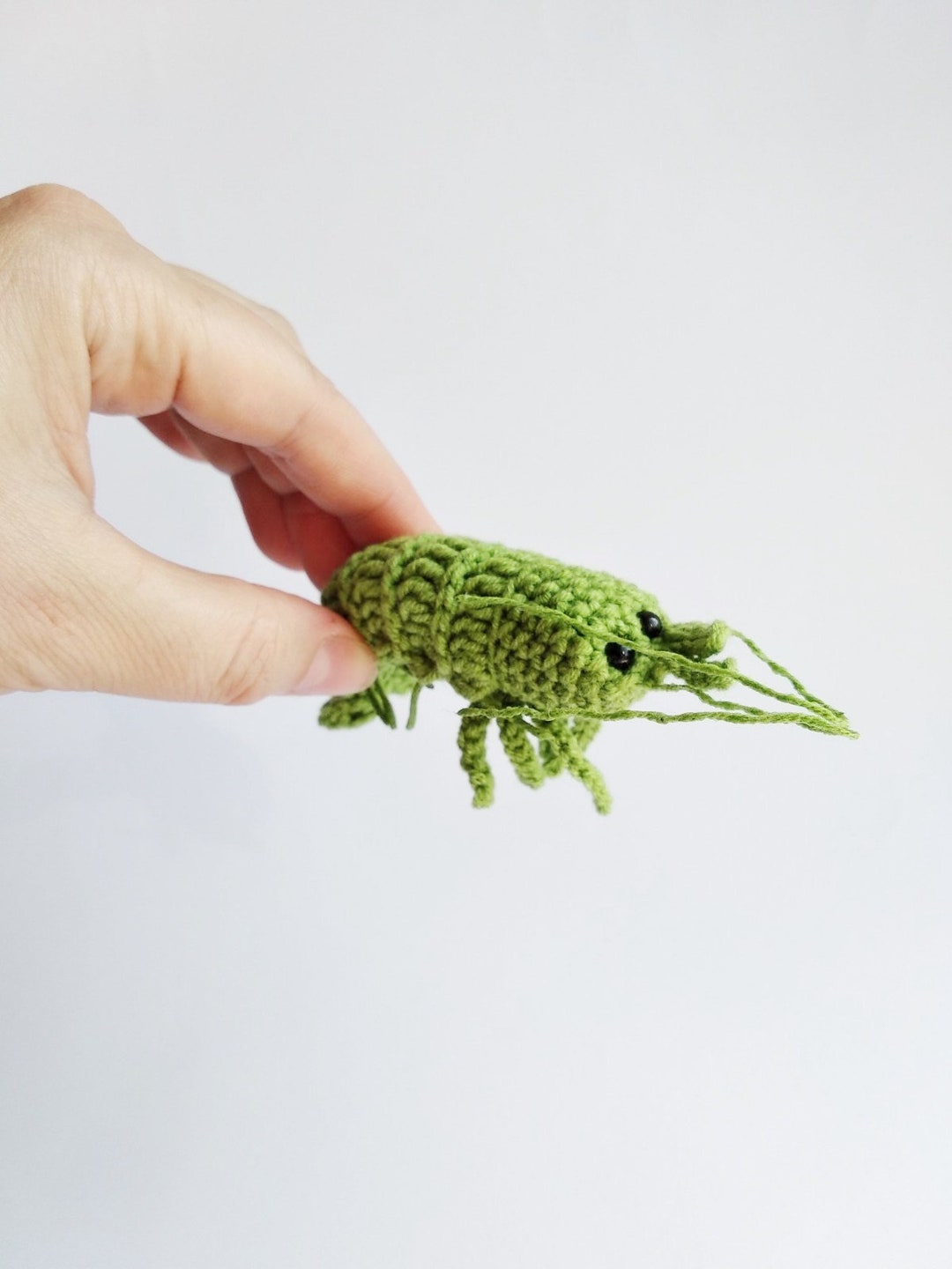 Shrimp Stuffed Toy, Sea Animals Lovers Gift, Green Shrimp - Etsy