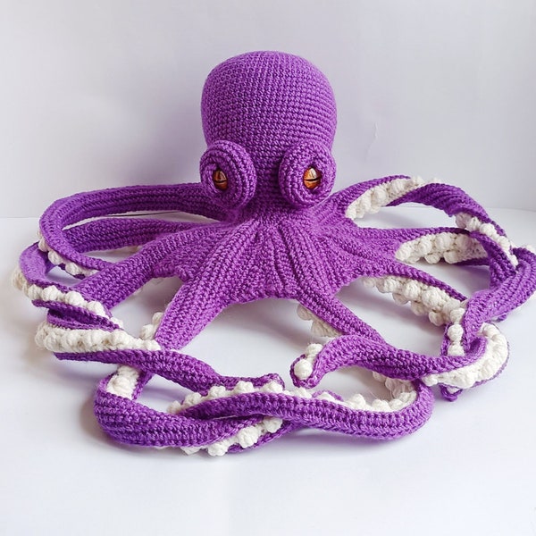 Purple Octopus - Etsy