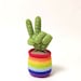 Cactus With Middle Finger, Stuffed Plant in the Pot - Etsy