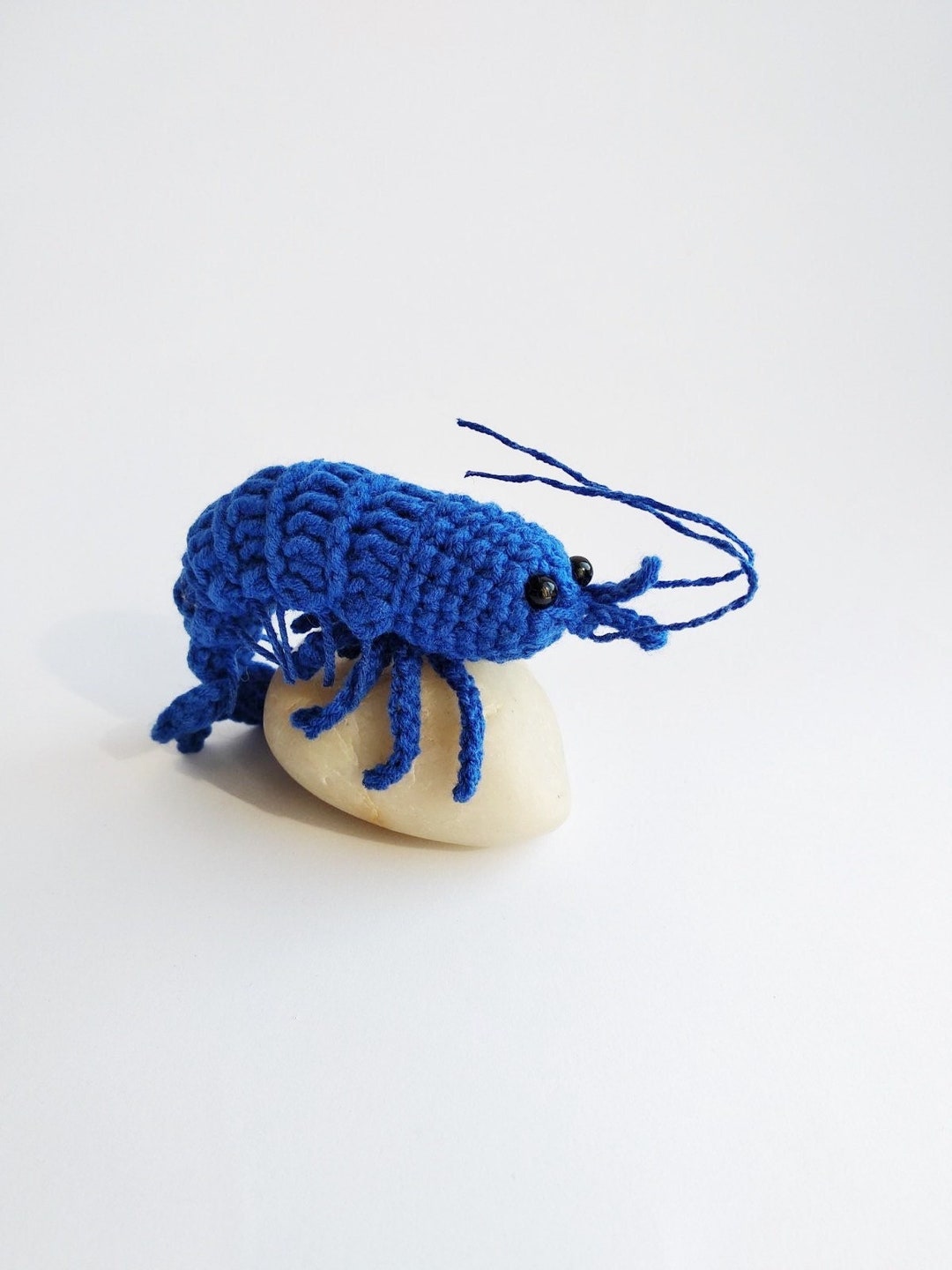 Blue Shrimp Stuffed Toy, Sea Animals Lovers Gift - Etsy