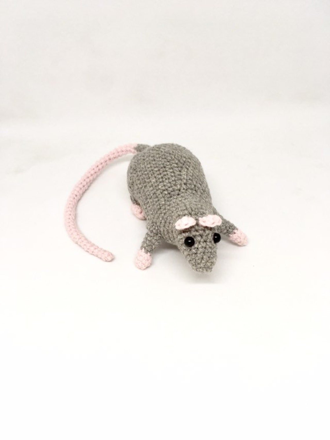 Set of 3 Crocheted Amigurumi Rat Stuffed Rat Toy Soft Mouse | Etsy