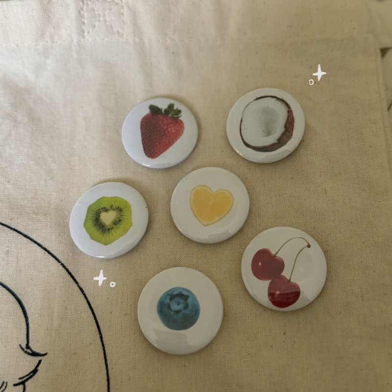 Fruit Pin - Etsy