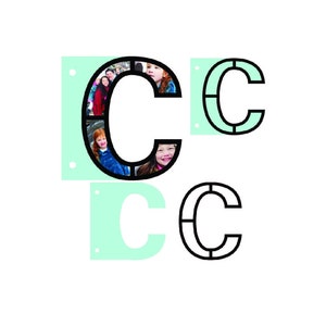 Alphabet Album, Letter Album, Album Svg, Film Strip Svg, Photo Album ...