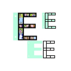 Alphabet Album, Letter Album, Album Svg, Film Strip Svg, Photo Album ...