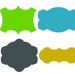 Tag Svg, Tag Template, Gift Tag, Bookmark Template, Cut Files for ...