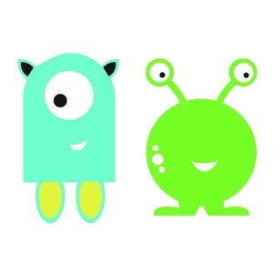 Cute Monsters Svg, Monster Clipart, Vector Art, Print and Cut, File for ...