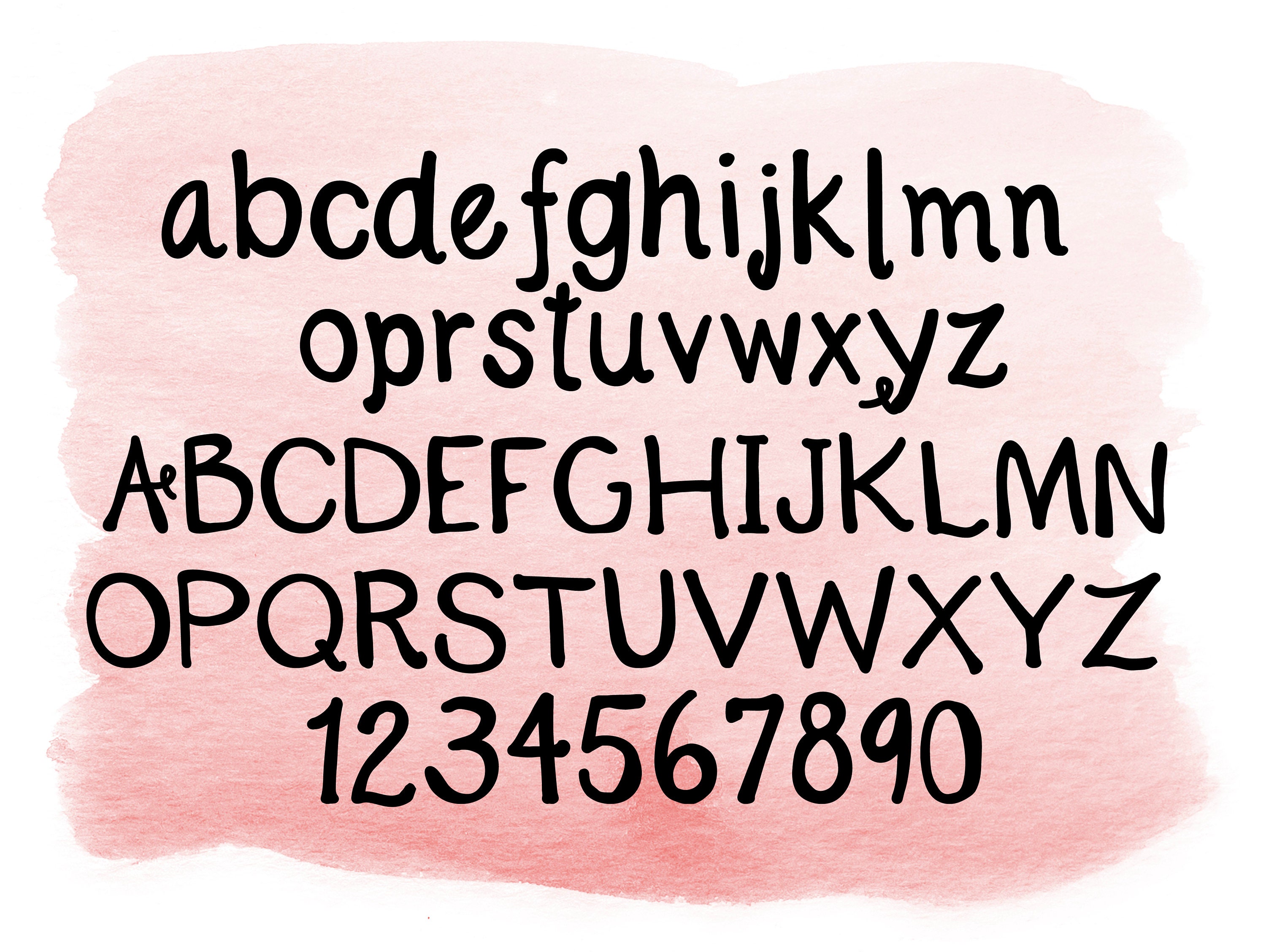 Craft Fonts Procreate Fonts Canva Fonts Handwritten Fonts - Etsy