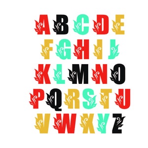 Doodle Letters Clipart, Svg Bundle, Doodle Bundle, Alphabet Doodle Set ...