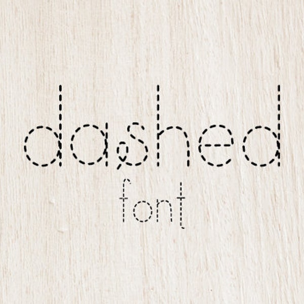 Digital Font - Etsy