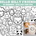 Animal Clipart Bundle Animal Faces Bundle Clipart Bundle - Etsy