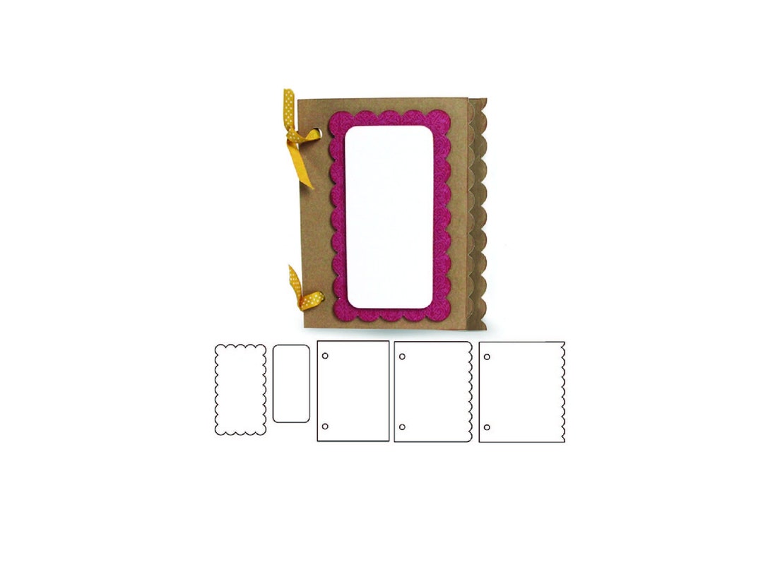 Album Svg, Mini Album, Scrapbook Svg, Planner, Journal, Cut Files for ...