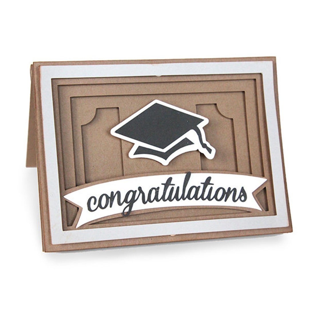 3D Greeting Card, Shadow Card, Cricut Svg File, Silhouette Svg, Layered ...