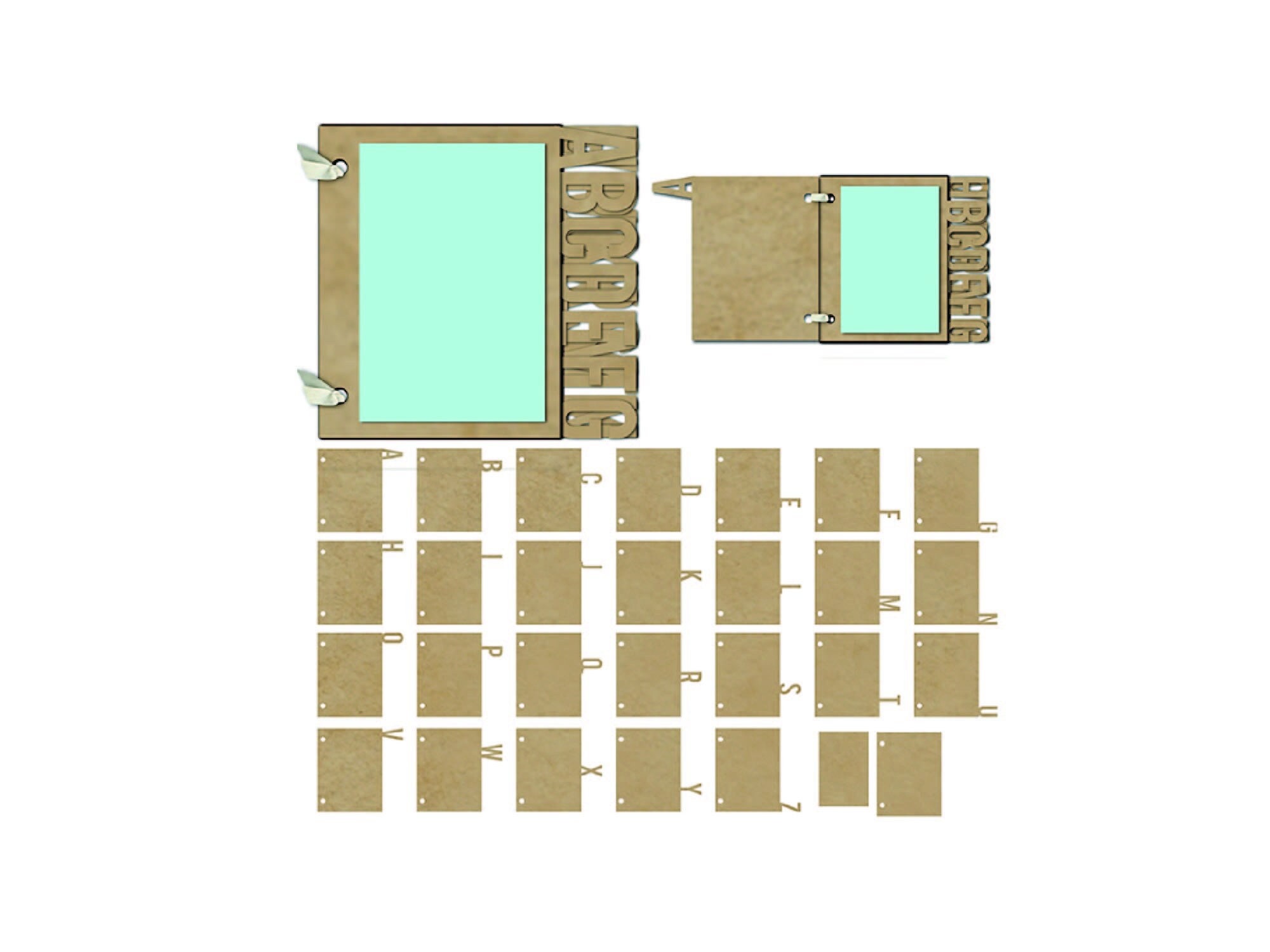 Album Svg, Mini Album, Scrapbook Svg, Album Set, Journal, Cut Files for ...