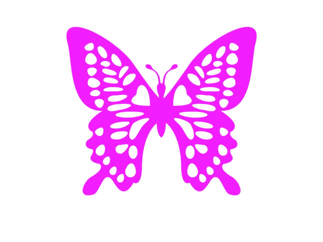 Pretty Butterfly Svg, Butterfly Clipart, Cut Files, Silhouette, Cricut ...