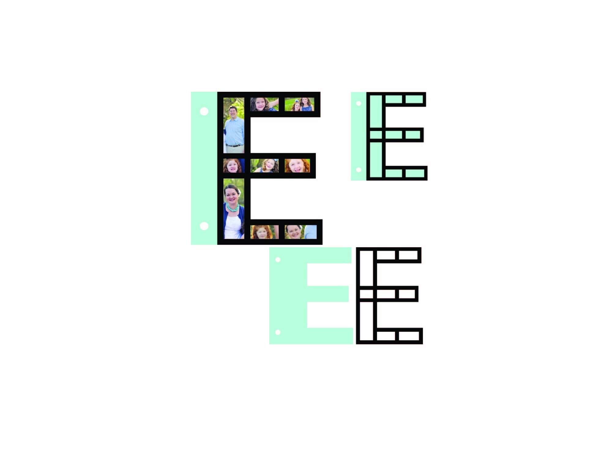 Alphabet Album, Letter Album, Album Svg, Film Strip Svg, Photo Album ...