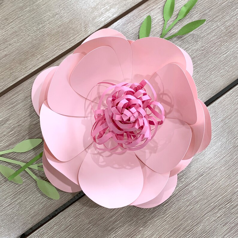 3d Paper Flower Svg Flower Template Paper Flower Svg 3d - Etsy