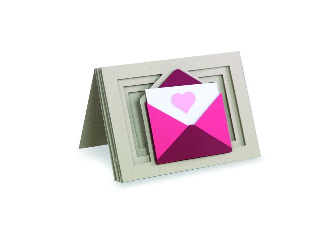 3D Greeting Card, Shadow Card, Cricut Svg File, Silhouette Svg, Layered ...