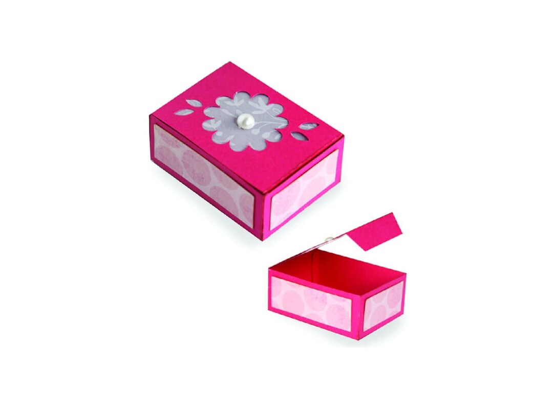 3D Box Svg, Flip Top Box, Box Template, Packaging Box Svg, Cut Files ...