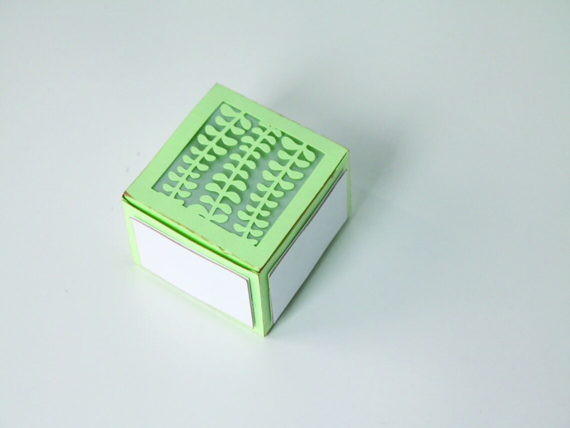 3D Box Svg Flip Top Box Box Template Packaging Box Svg Cut - Etsy