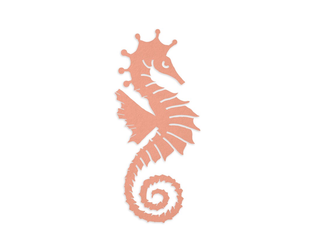 Sea Horse Svg, Sea Horse Clip Art, 2D Sea Horse, Sea Animal, Beach, Svg ...