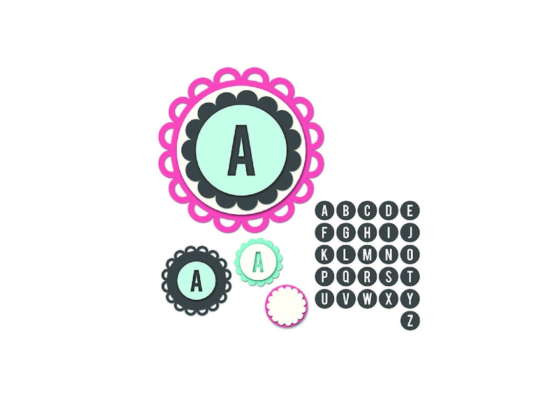 3d Gift Tag Svg Tag Template Letter Tag Svg Alphabet Tags - Etsy