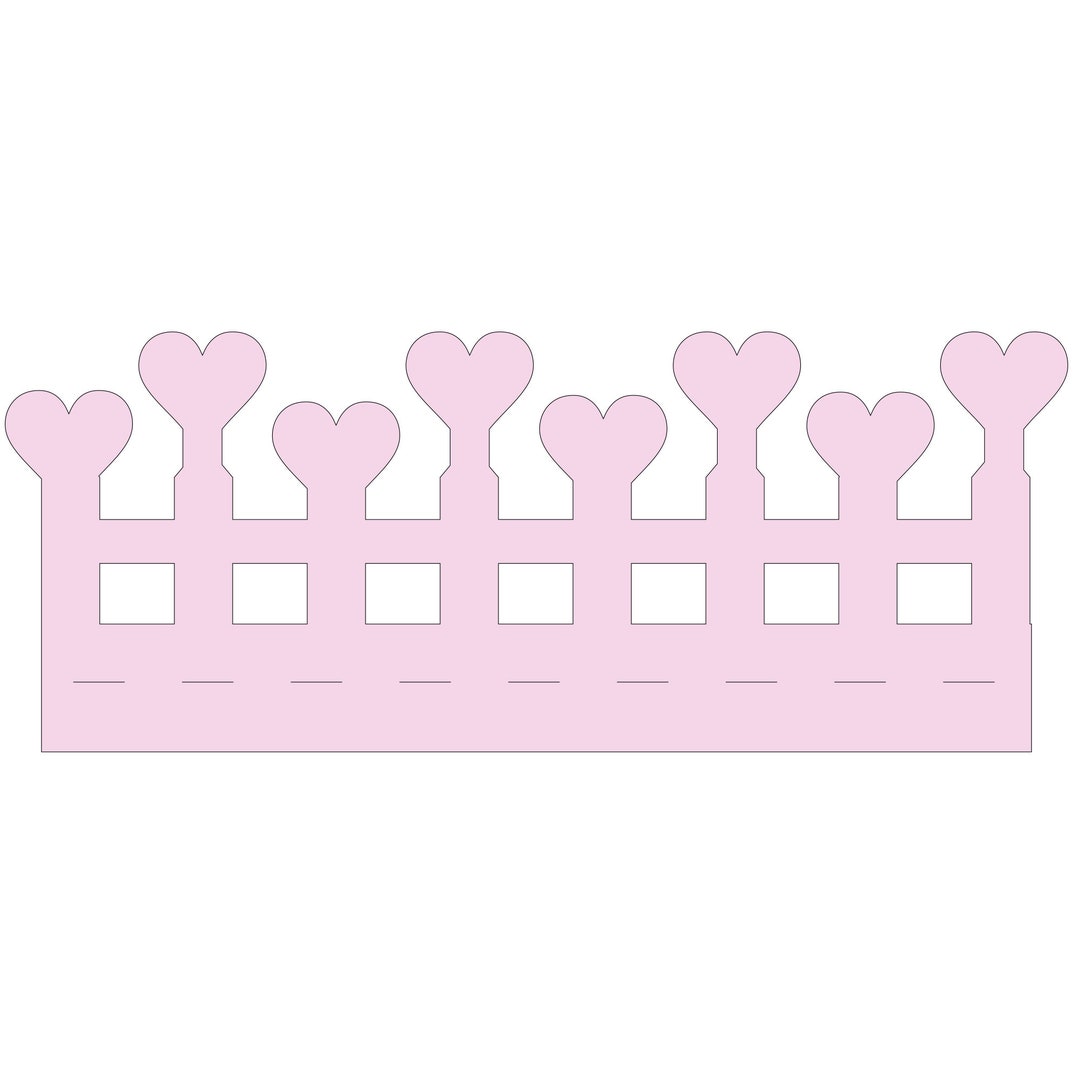 Paper Fence, Digital File, Instant Download, Svg, Png, Dxf, for Cricut ...