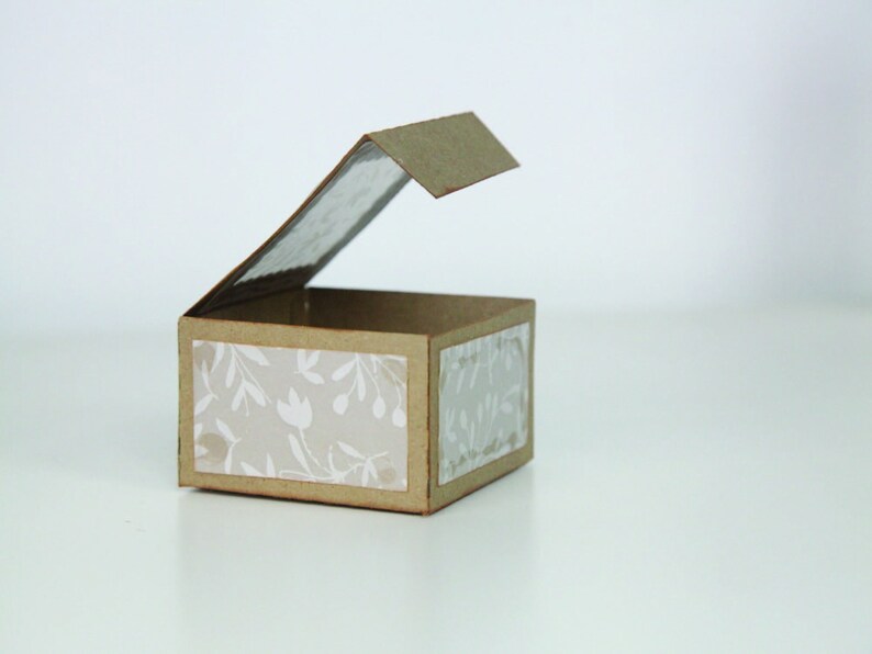 3D Box Svg, Flip Top Box, Box Template, Packaging Box Svg, Cut Files ...