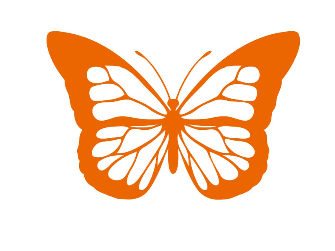 Decorative Butterfly Svg Butterfly Clipart Cut Files - Etsy