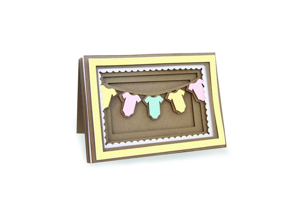 3D Greeting Card, Shadow Card, Cricut Svg File, Silhouette Svg, Layered ...