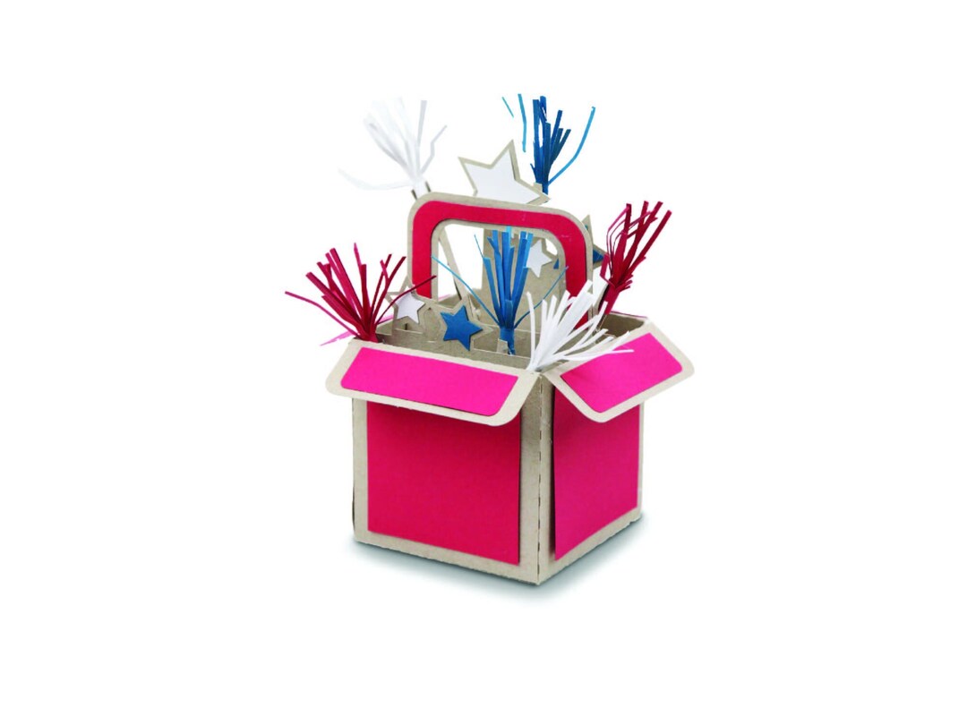 3D Grußkarte, Star Box Card, Box Karte, geschnittene Datei, Cricut ...