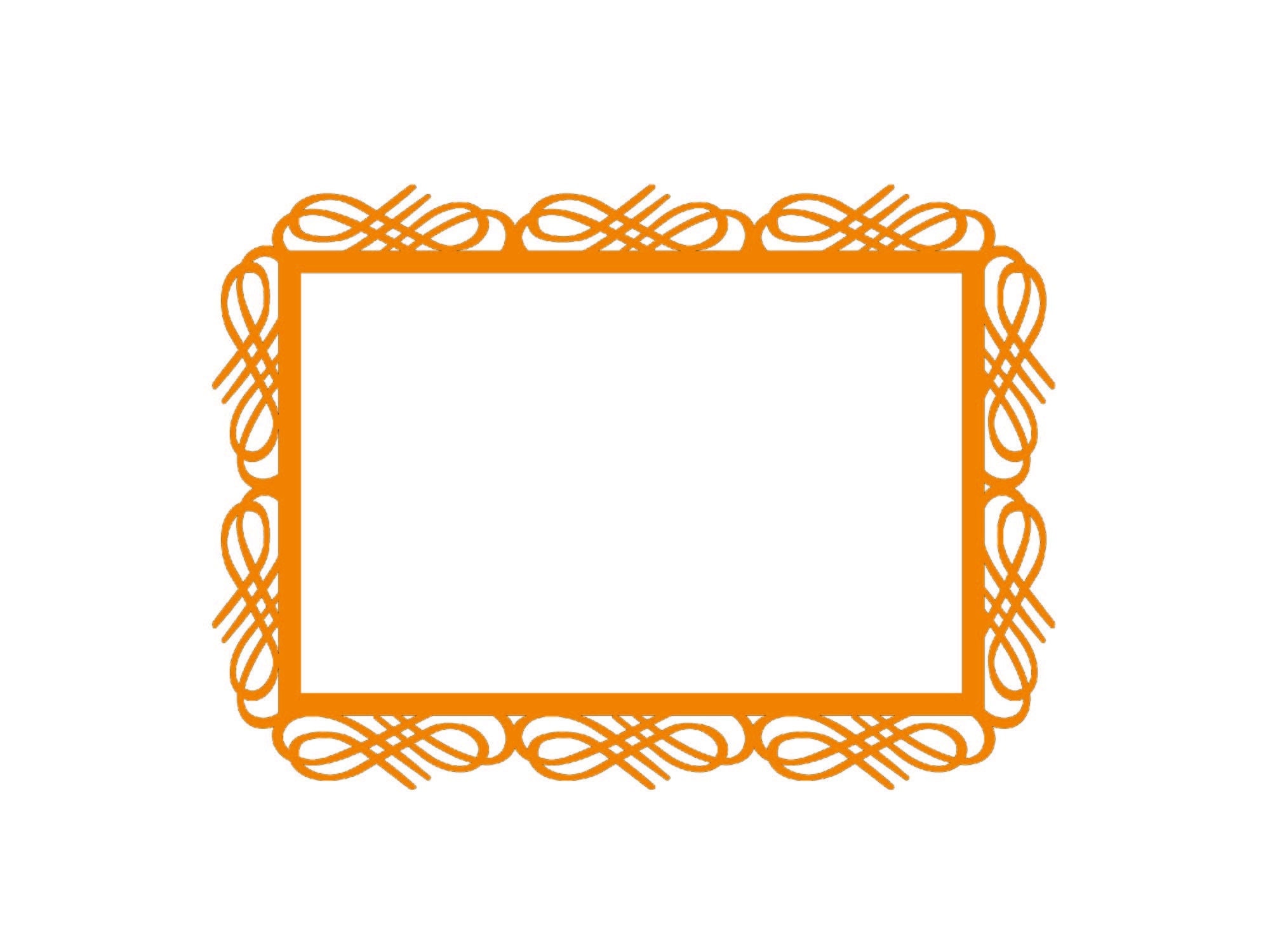 Intricate Frame Svg, Frame Clipart, Vector Art, Print and Cut, File for ...