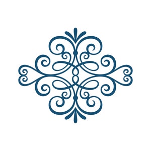 Curved Flourish Svg, Clipart, Vector Art, Cut File, Cricut, Cameo ...