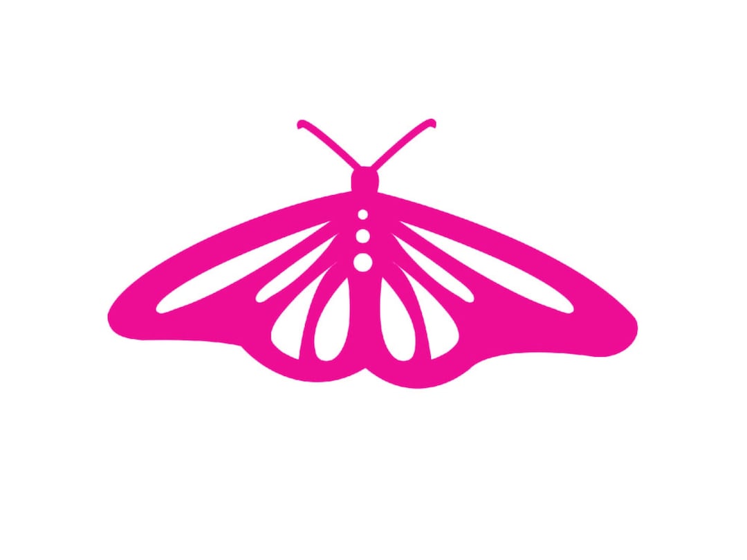 Moth Svg, Moth Clipart, Vector Art, Butterfly Svg, Print and Cut, Cut ...