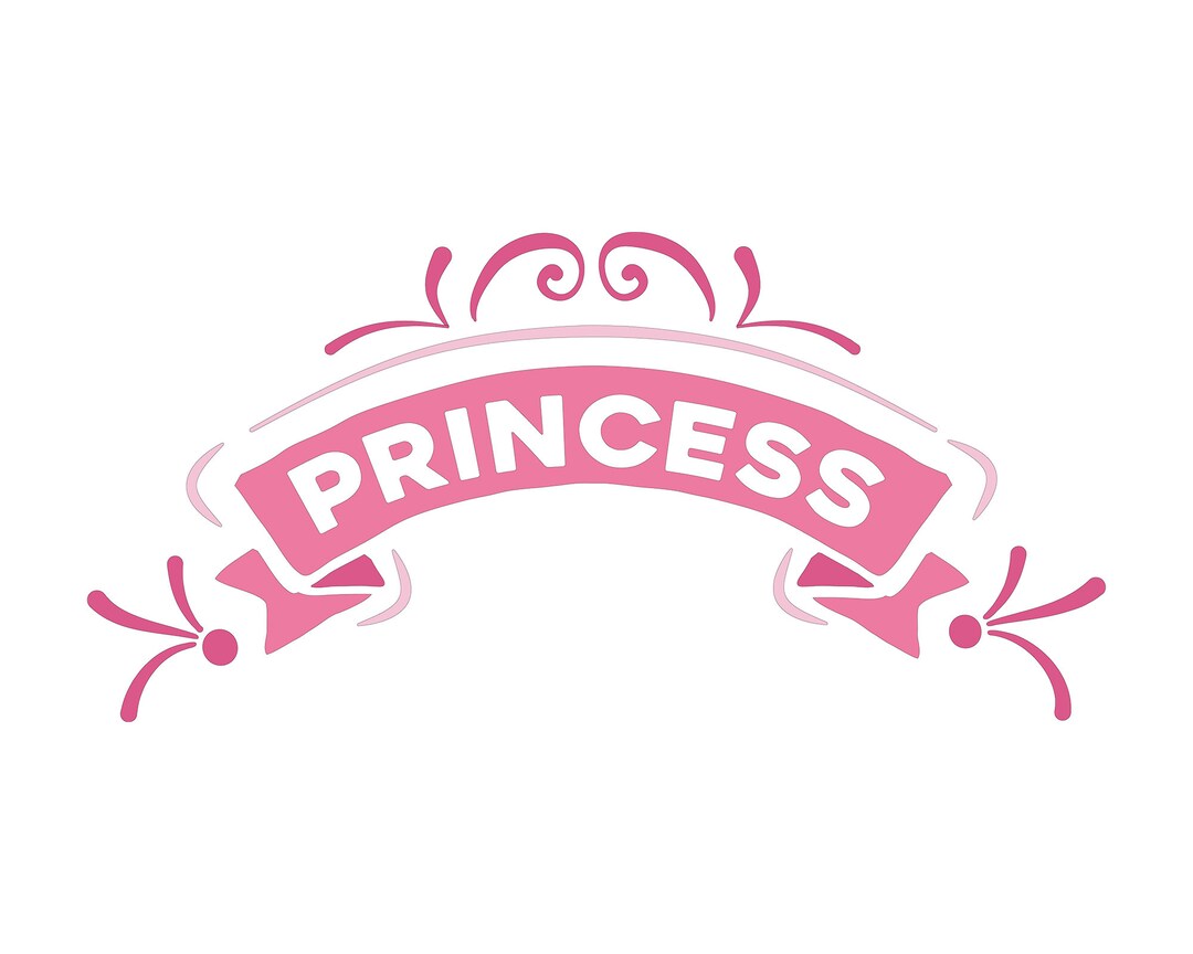 Princess SVG, Cute Princess Clipart, Princess Cut Files for Silhouette ...