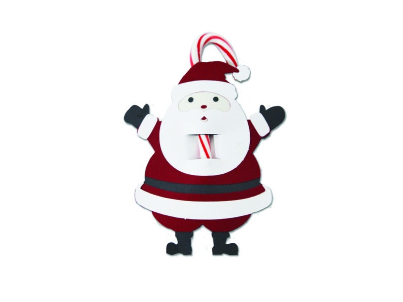 Candy Cane Holder Svg, Christmas Lollipop Holder, Svg, Dxf, Cut File ...