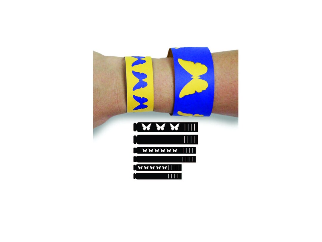 Bracelet Svg, Paper Bracelet, Cuff Bracelet, Bracelet Template, Pattern ...